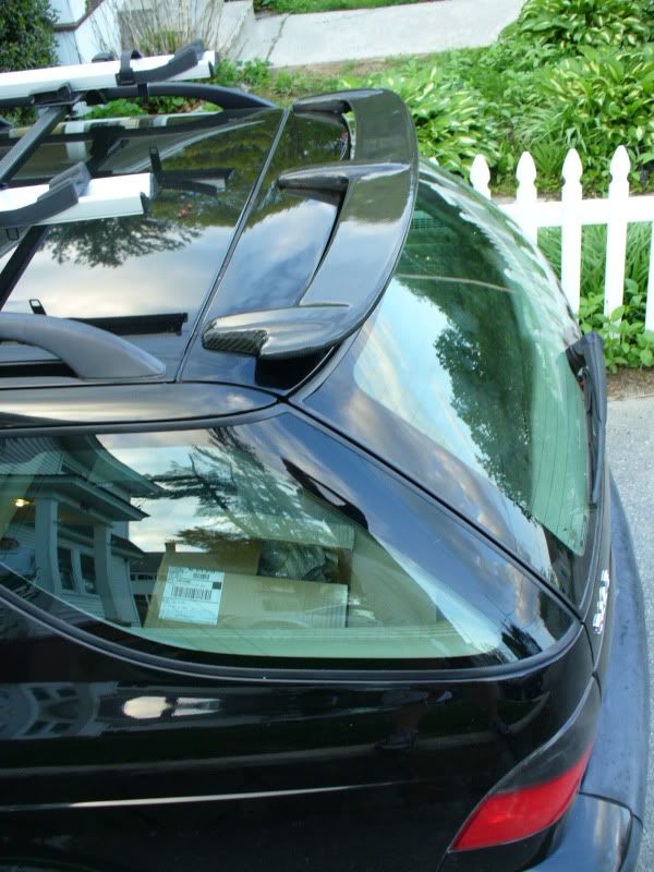Wagon spoiler install | Saab Link Forums